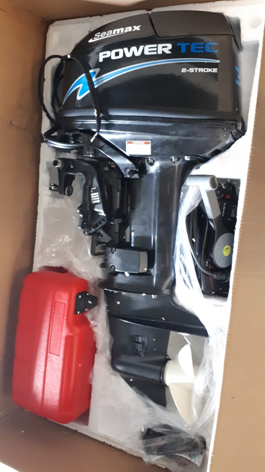 Motor Powertec 30 HP - Seamax Astillero