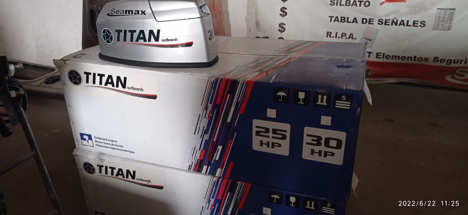 Motor Powertec 30 HP - Seamax Astillero